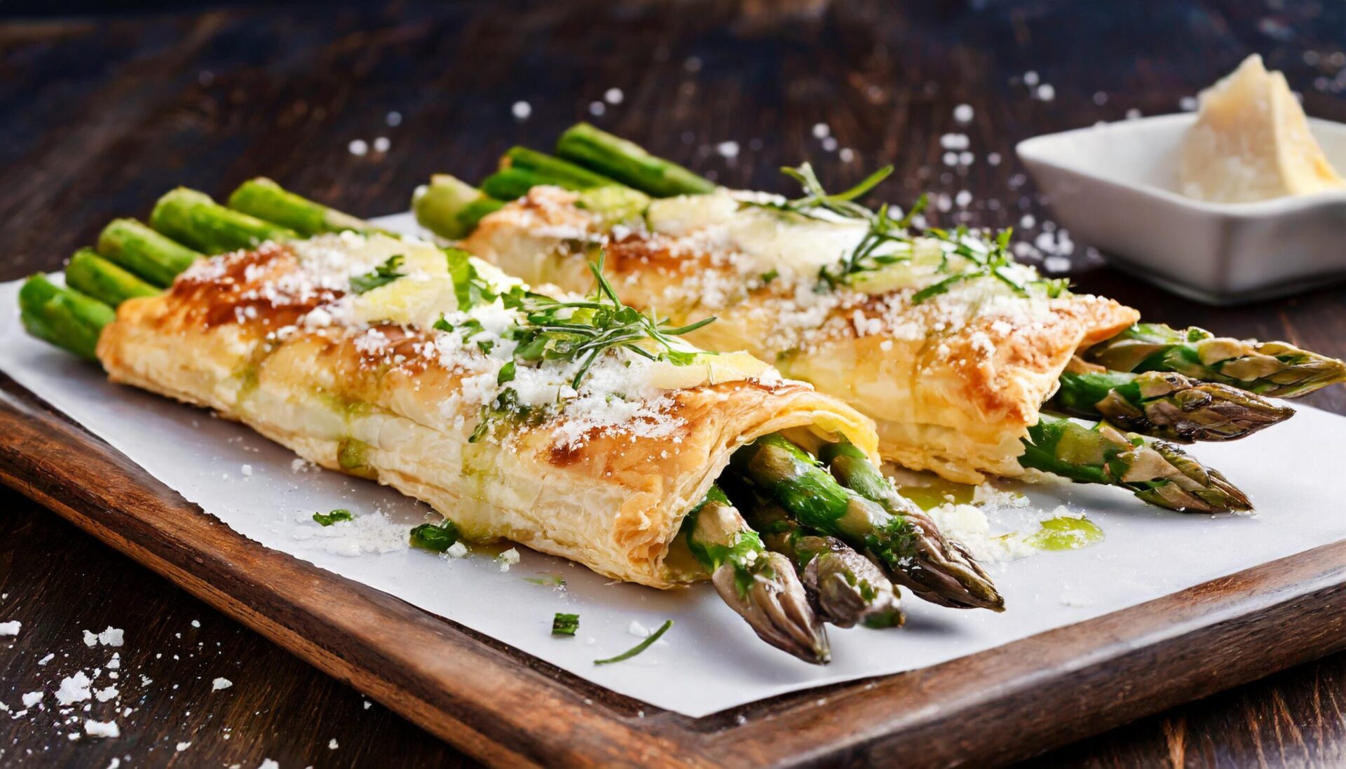 Asparagus in Puff Pastry | Elegant Appetizer or Sophisticated Snack for ...