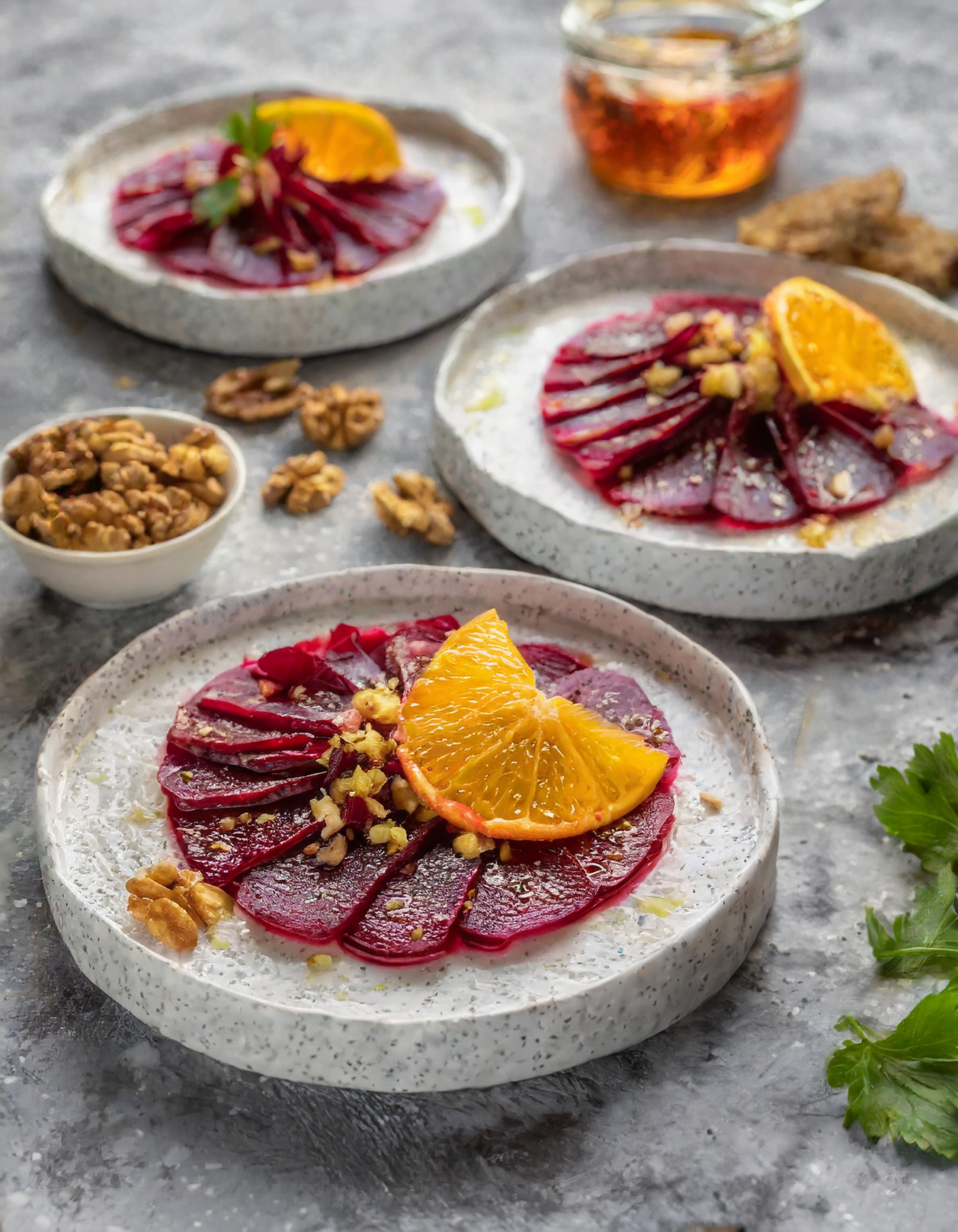 Beet Carpaccio with Orange Vinaigrette | Elegant Starter with Fresh ...