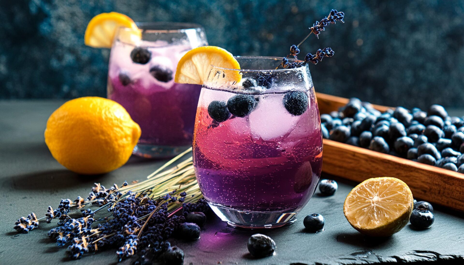 Blueberry Lavender Collins | Elegant and Refreshing Cocktail Recipe