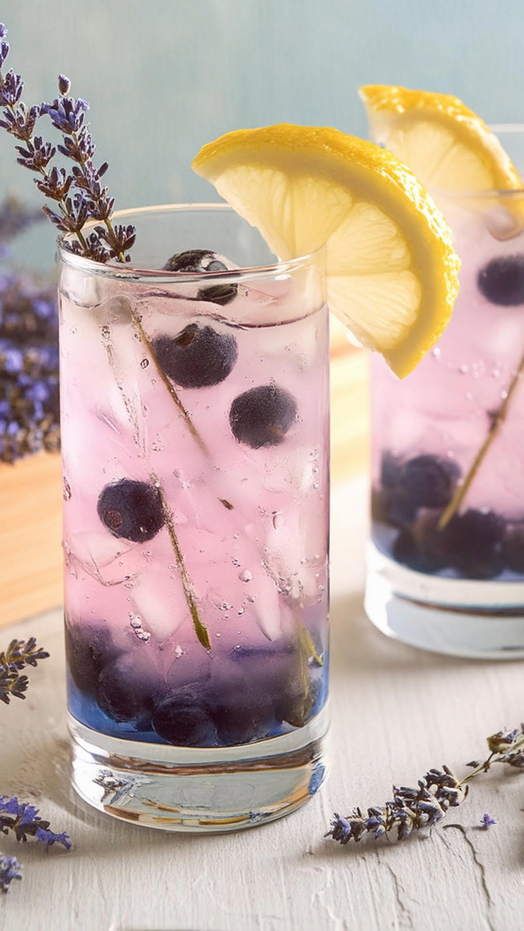 Blueberry Lavender Collins | Elegant and Refreshing Cocktail Recipe