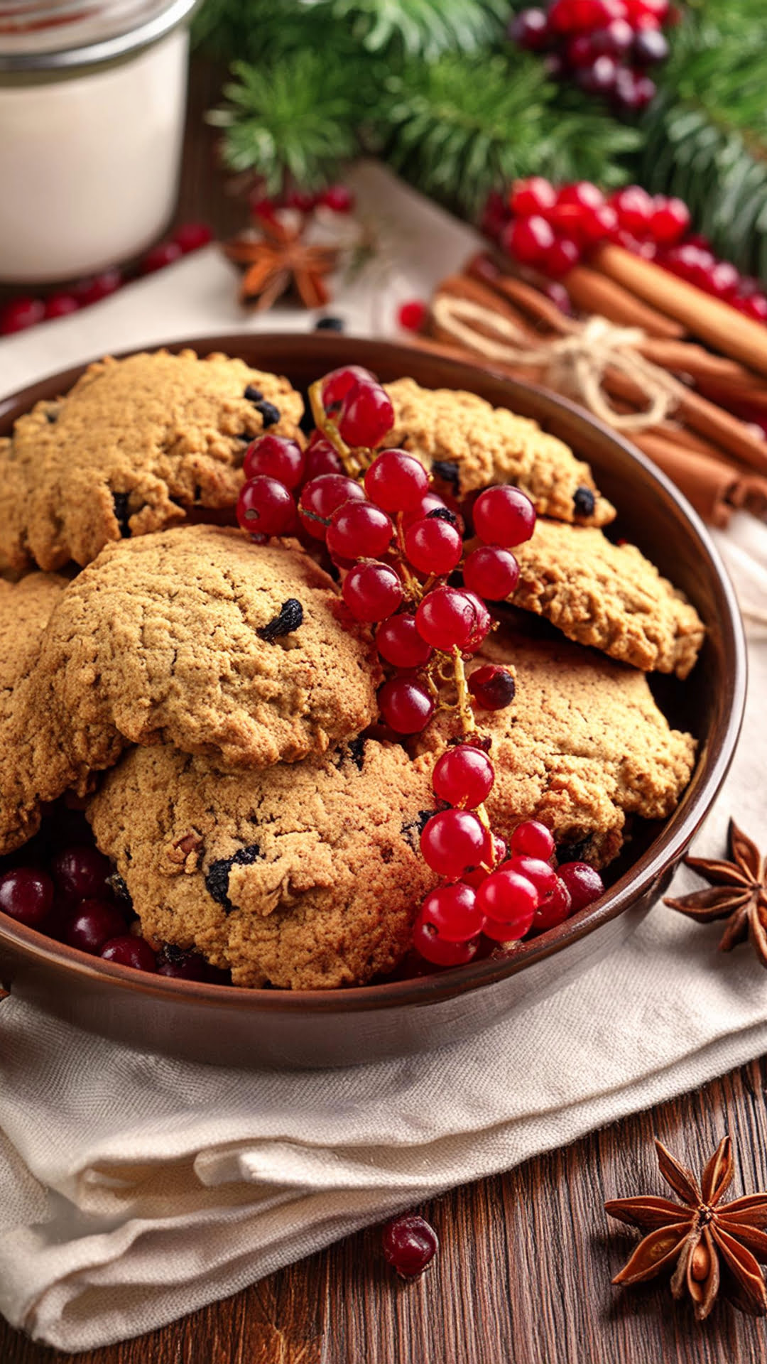 Currant and Oat Cookies | Chewy and Sweet Snack or Dessert Recipe