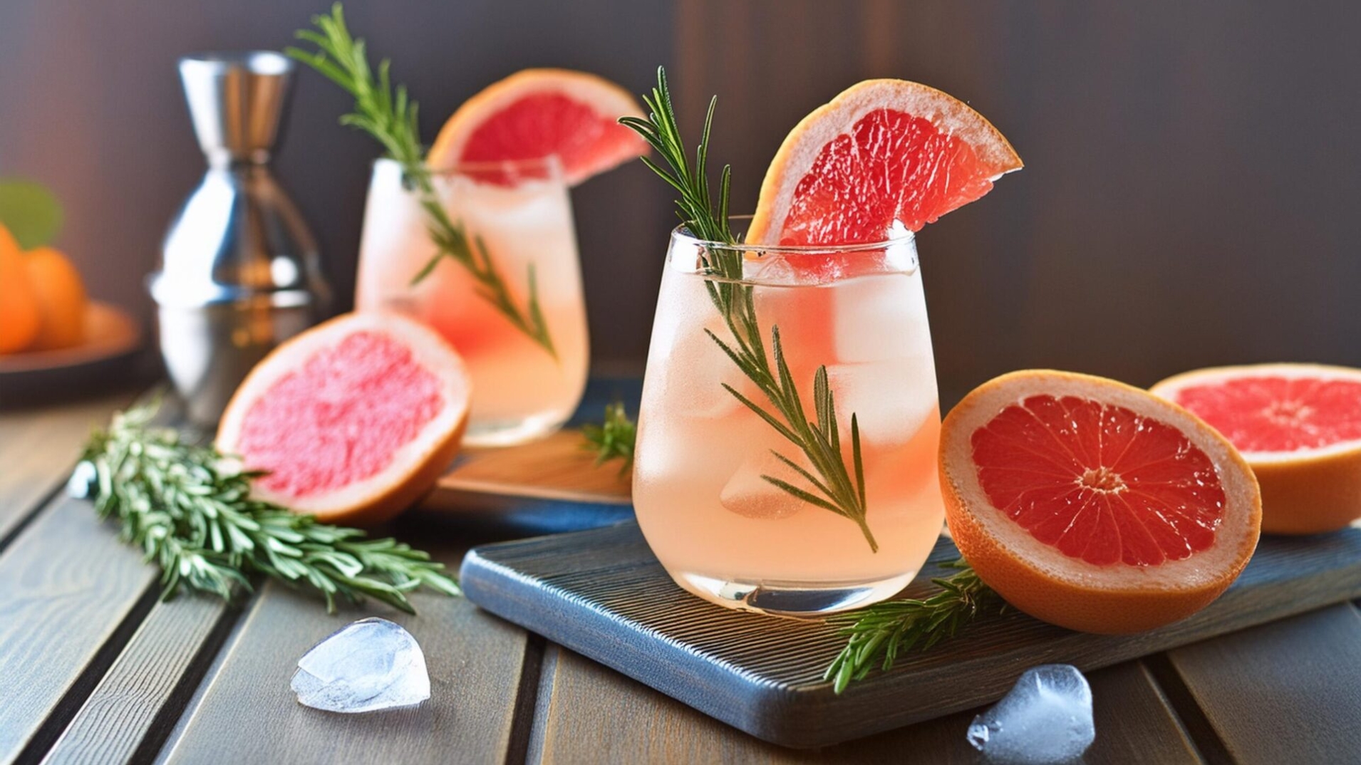 Grapefruit Rosemary Paloma | Elegant and Refreshing Cocktail Recipe