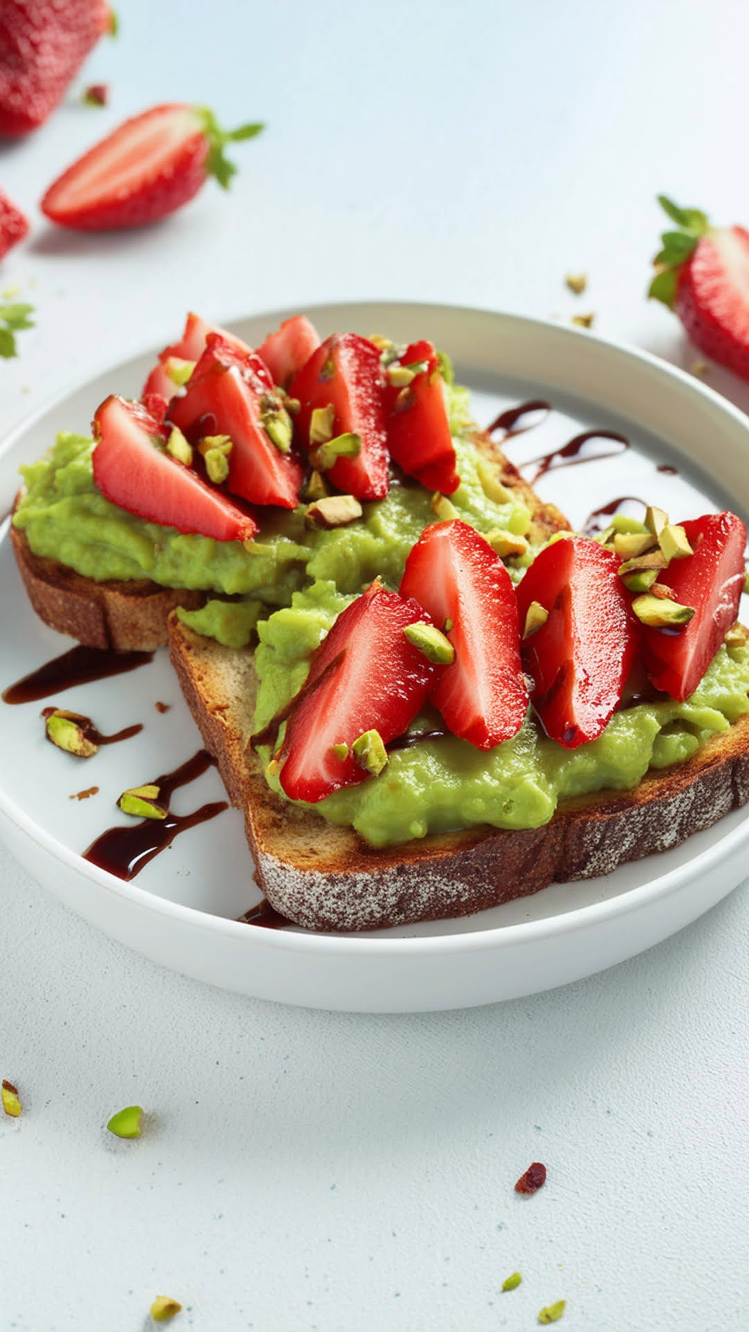 Strawberry Pistachio Avocado Toast | Fresh and Flavorful Spring ...