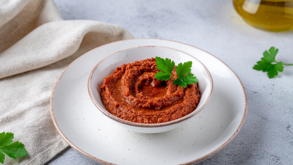 Ajvar | Versatile Balkan Roasted Red Pepper & Eggplant Spread