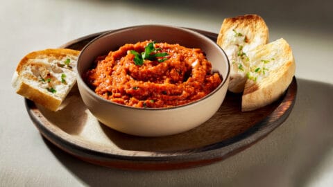 Ajvar | Versatile Balkan Roasted Red Pepper & Eggplant Spread