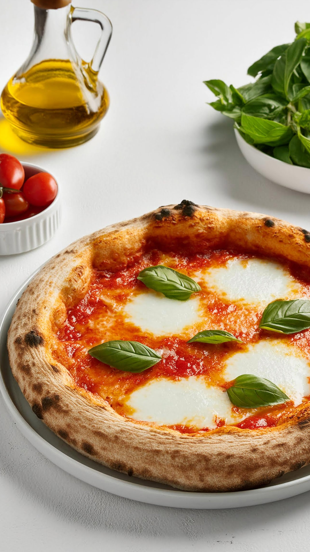 Vegan Margherita Pizza with Fresh Basil & Vegan Mozzarella | Delicious ...