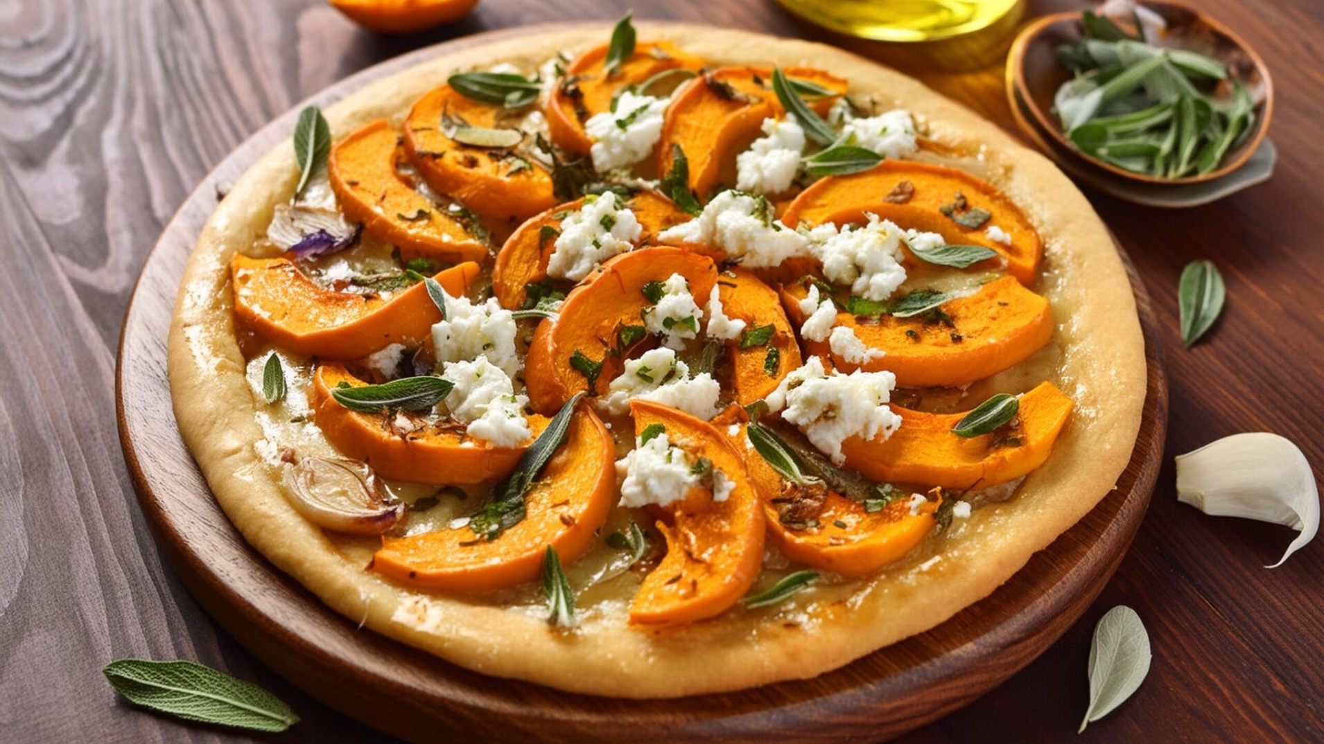 Roasted Butternut Squash & Sage Pizza | Savory & Sweet Seasonal Delight