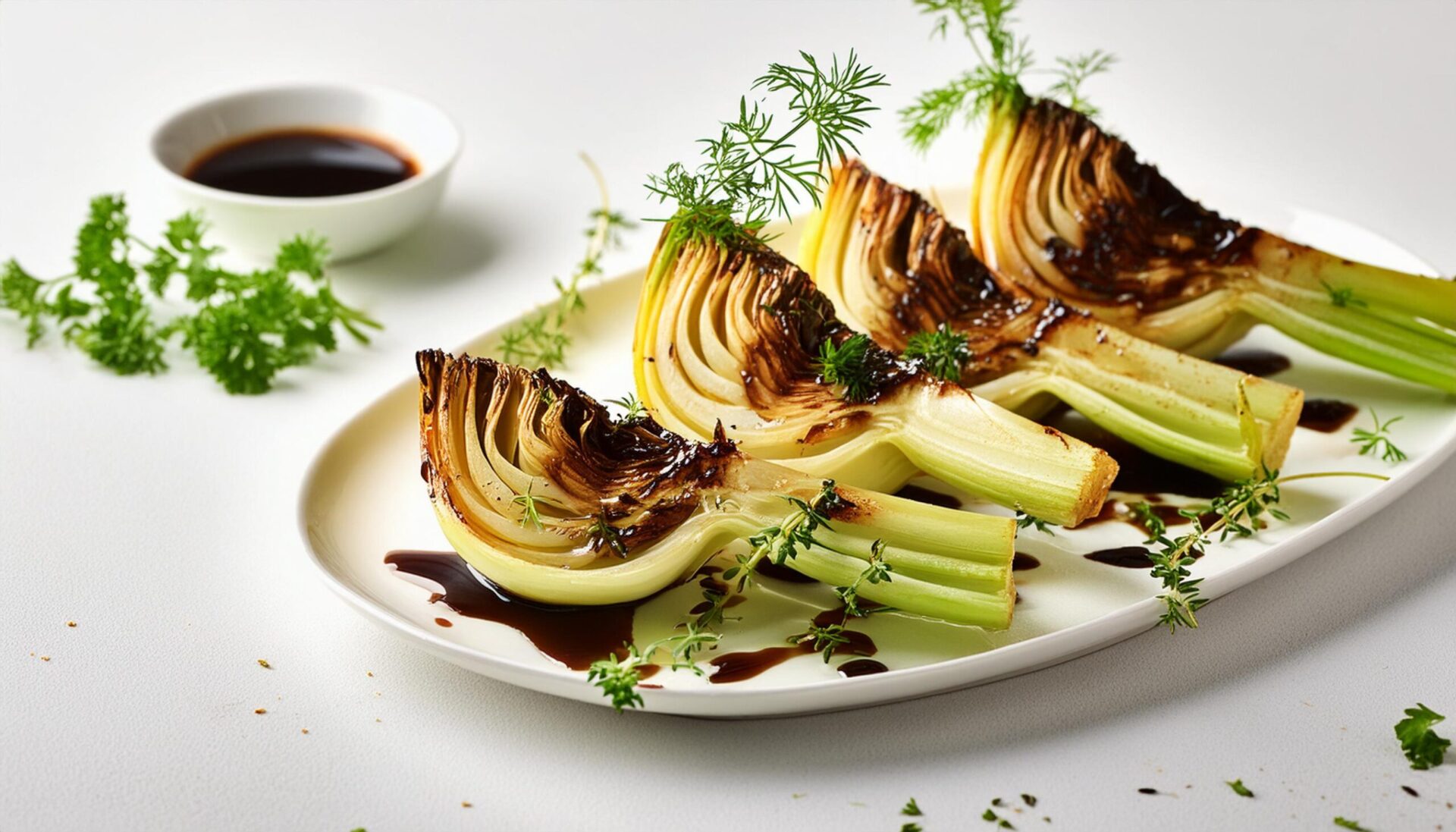 Roasted Fennel with Balsamic Glaze | Elegant and Simple Side Dish Recipe