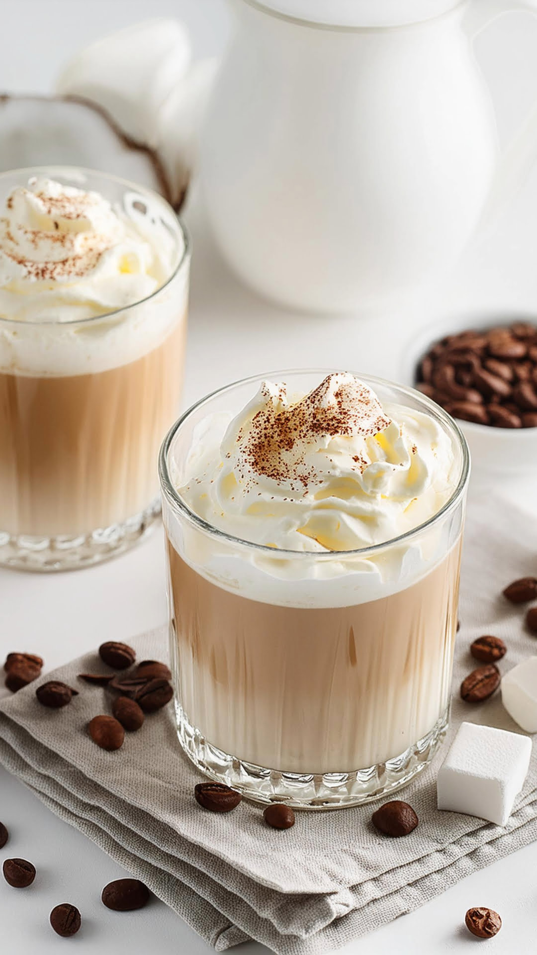 Vegan Iced White Chocolate Coffee | Refreshing Summer Treat
