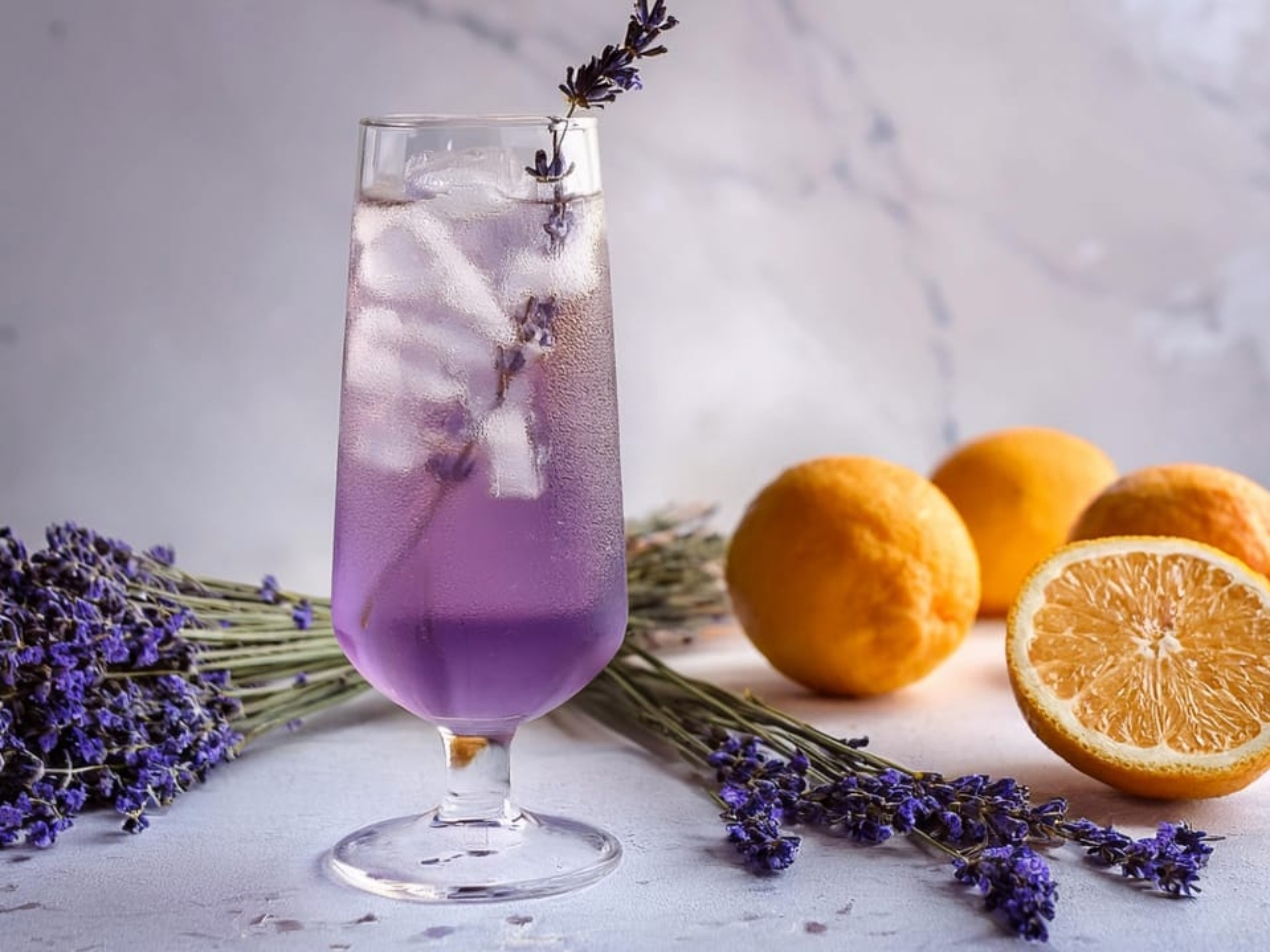 Lavender Blueberry Mojito | Refreshing Summer Cocktail with Floral ...