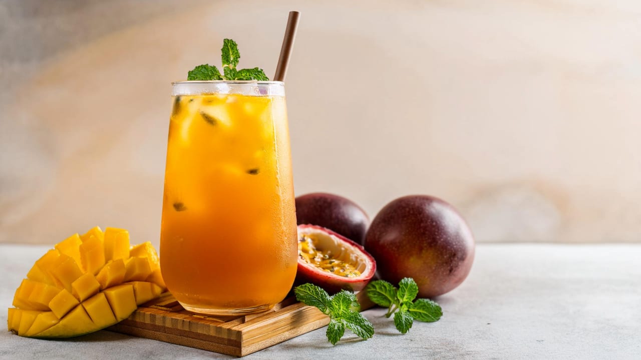 Refreshing Mango-Passionfruit Iced Tea Recipe – Perfect Summer Cooler