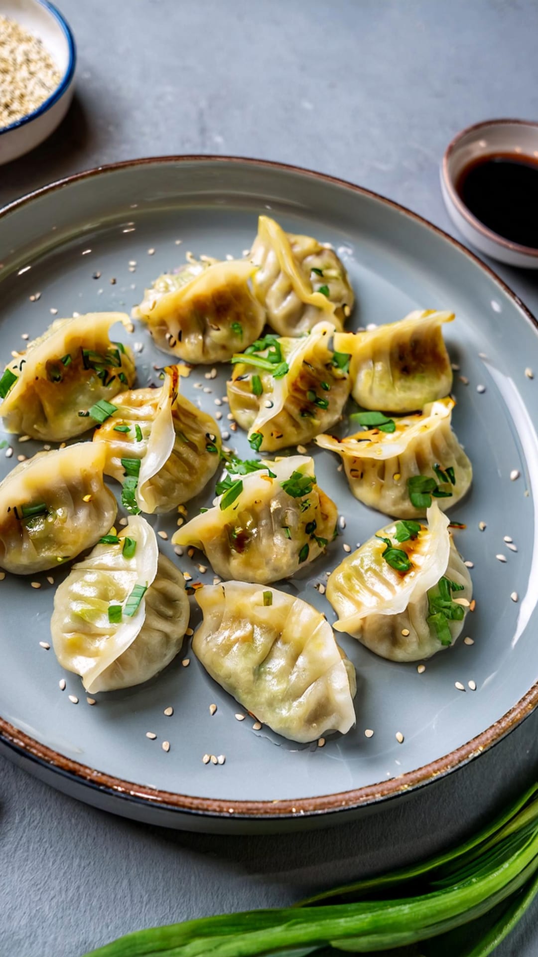 Wild Garlic Dumplings | Homemade Dumplings with Fresh, Garlicky Flavor