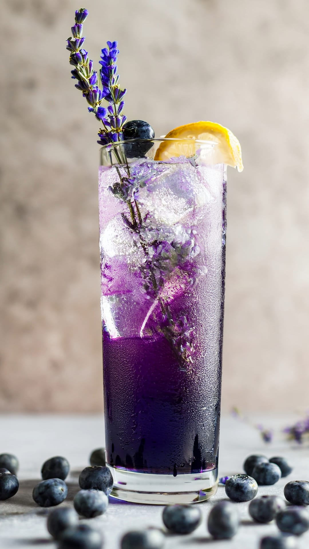 Blueberry Lavender Collins | Elegant and Refreshing Cocktail Recipe