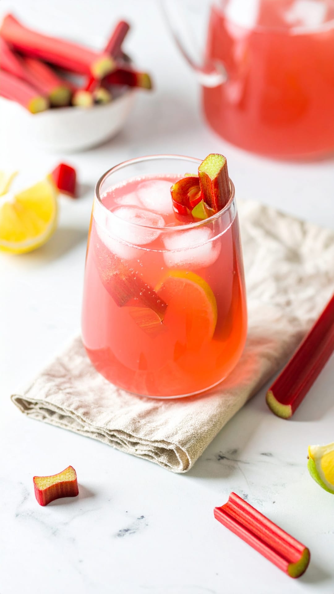 Homemade Rhubarb Syrup | Easy and Versatile Syrup Recipe with Creative Uses