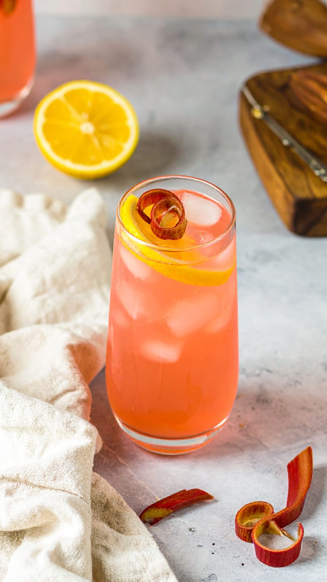 Rhubarb-Ginger Lemonade | Refreshing Homemade Beverage with a Tangy and ...
